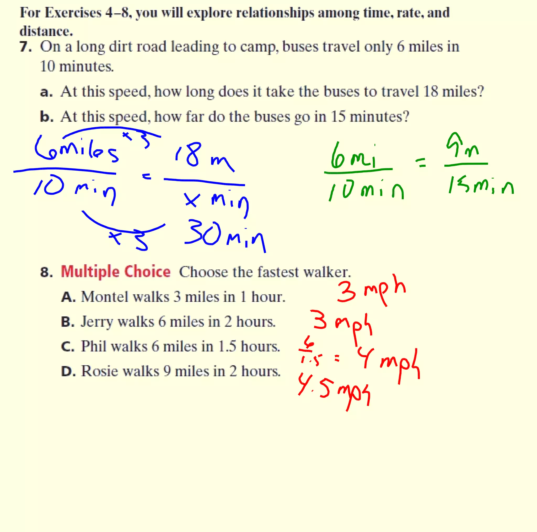 Comparing & Scaling Problem 3.2 wrap up bt | PPT