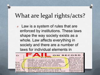 Rights and Responsibilities- Year 11 GCSE Citizenship | PPTX