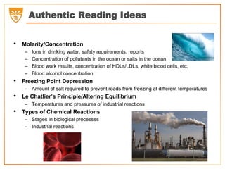 Chemistry Lesson Planning | PPTX