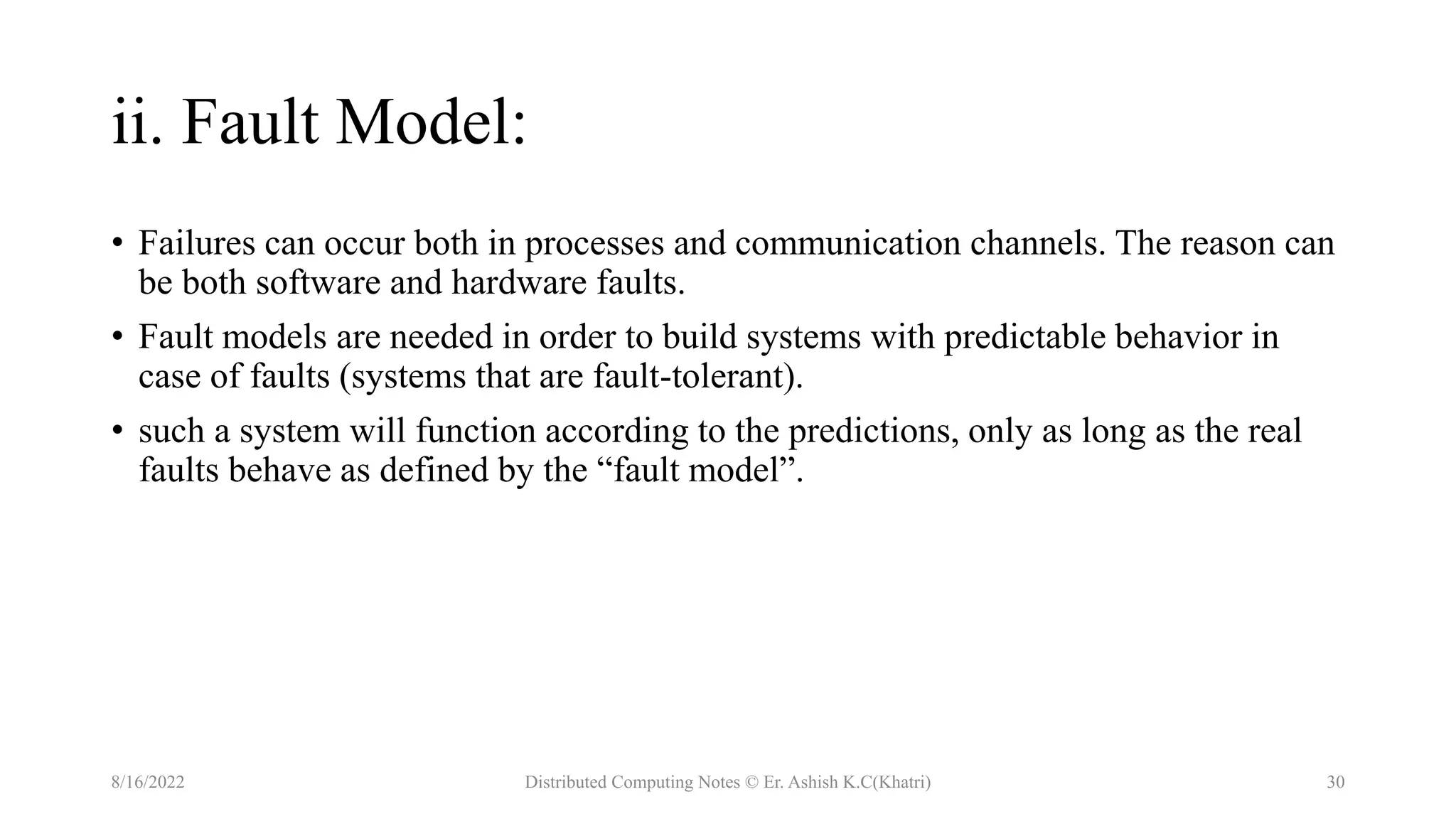 Models Of Distributed System Pptx Computer Networking Computing