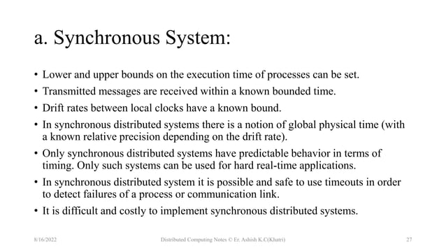 Models of Distributed System | PPTX | Computer Networking | Computing