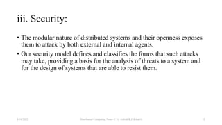 Models of Distributed System | PPTX