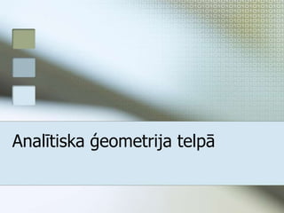 3.3.analiitiska geometrija | PPT