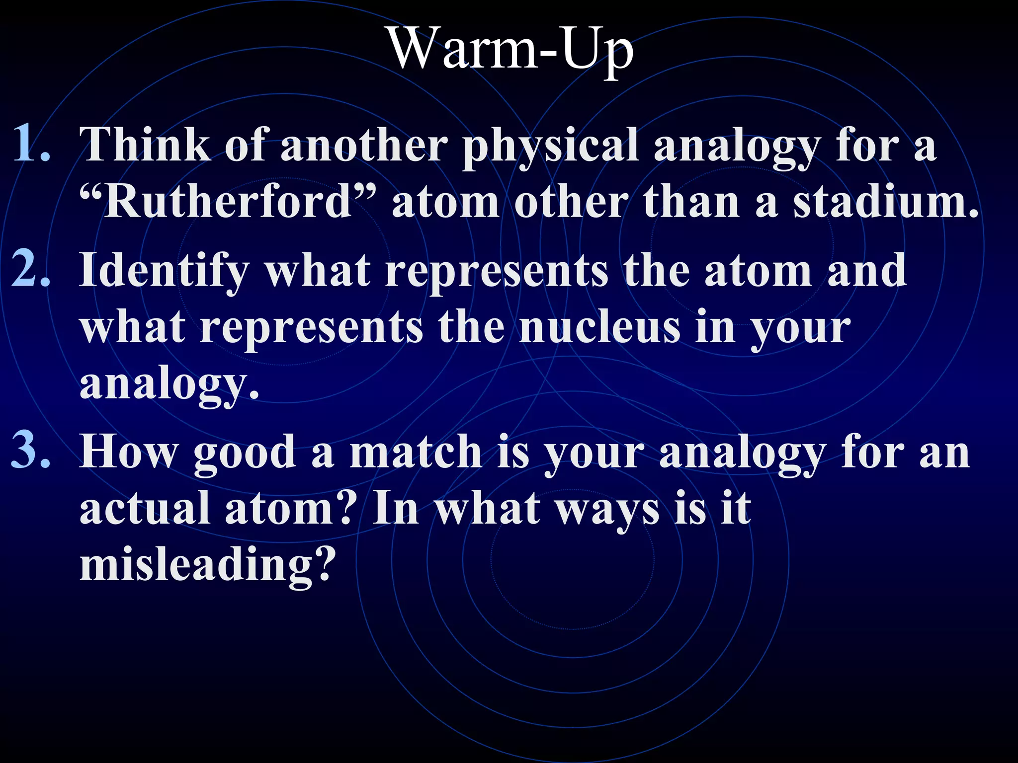 3 -4 Modern Atomic Theory | PPT