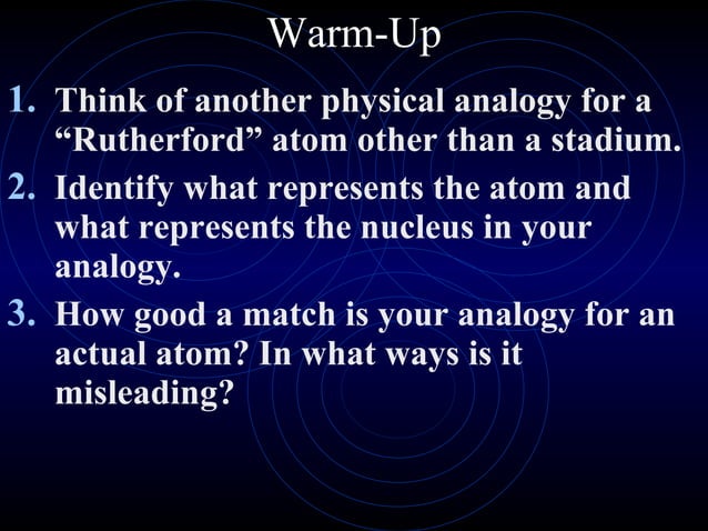 3 -4 Modern Atomic Theory | PPT