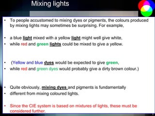 3.3 additive and subtractive mixing | PPTX