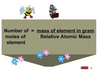 3.3 (b) relative atomic mass | PPT | Chemistry | Science