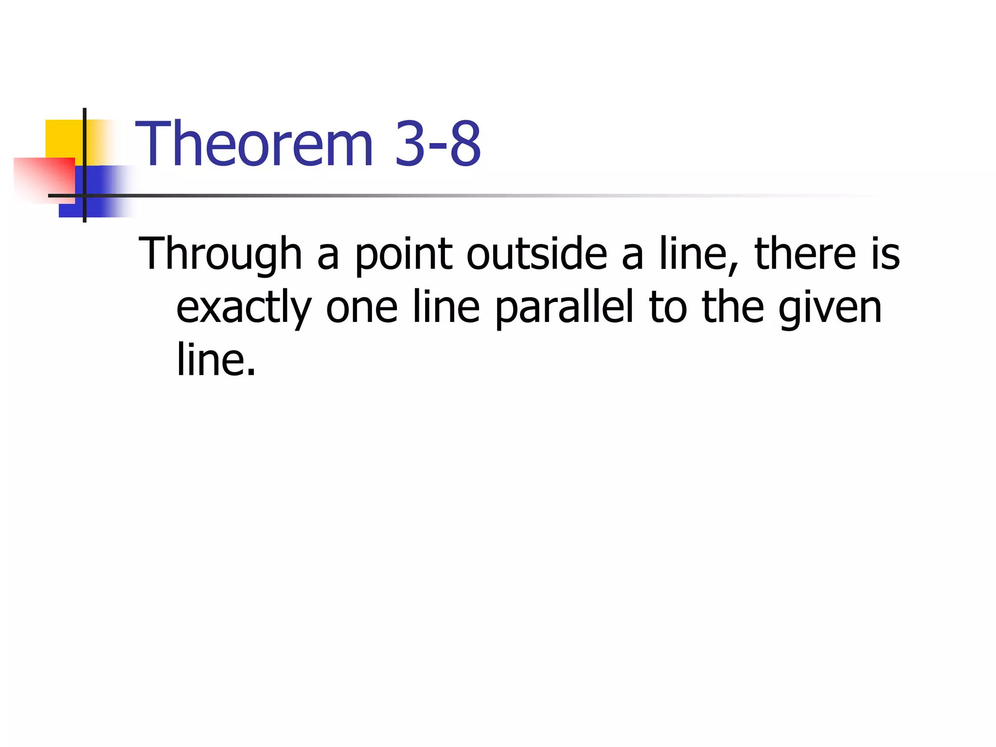 3 3 Part 2 Proving Lines Parallel | PPTX | Physics | Science