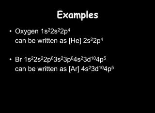 3.3 electron configuration | KEY