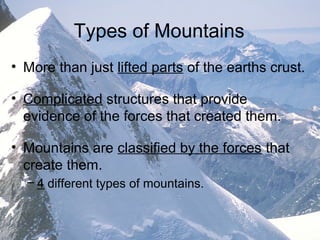 3.3 mountain formation | PPT