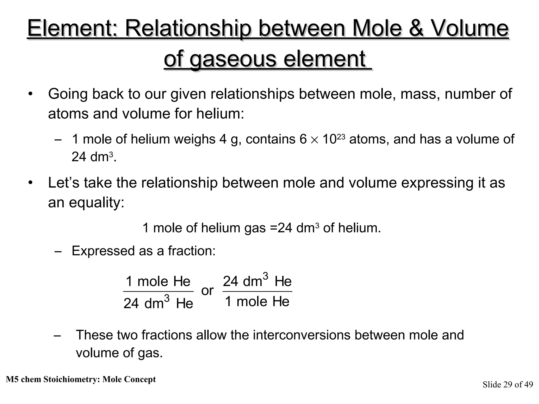 3.3 chem myp mole formula | PPT