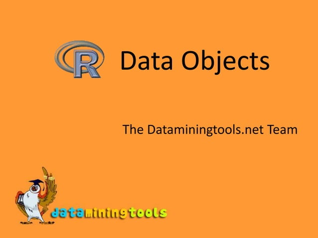 R Datatypes | PPTX