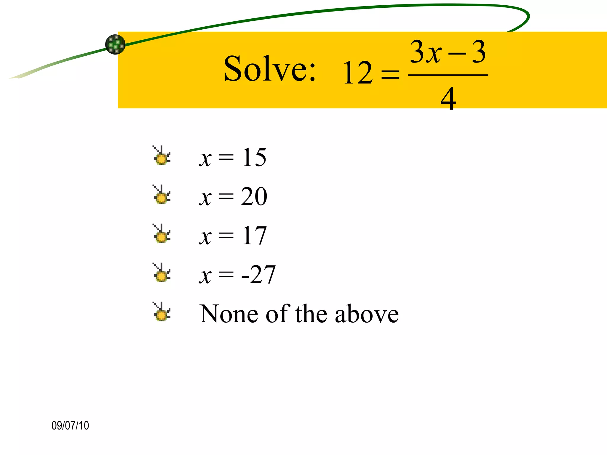 3 3 solving multi-step equations | PPT