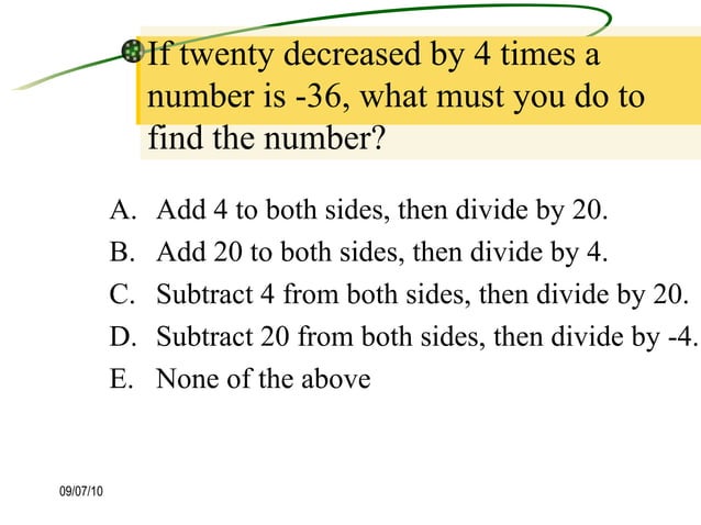 3 3 solving multi-step equations | PPT