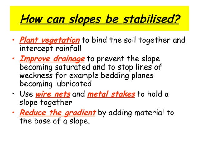 3.4.2 Human Causes And Consequences Of Mass Movement V2 | PPT