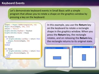 3.4 events and interactivity | PPTX