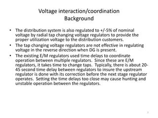 2014 PV Distribution System Modeling Workshop: Interaction and Coordination with EPS Equipment ...