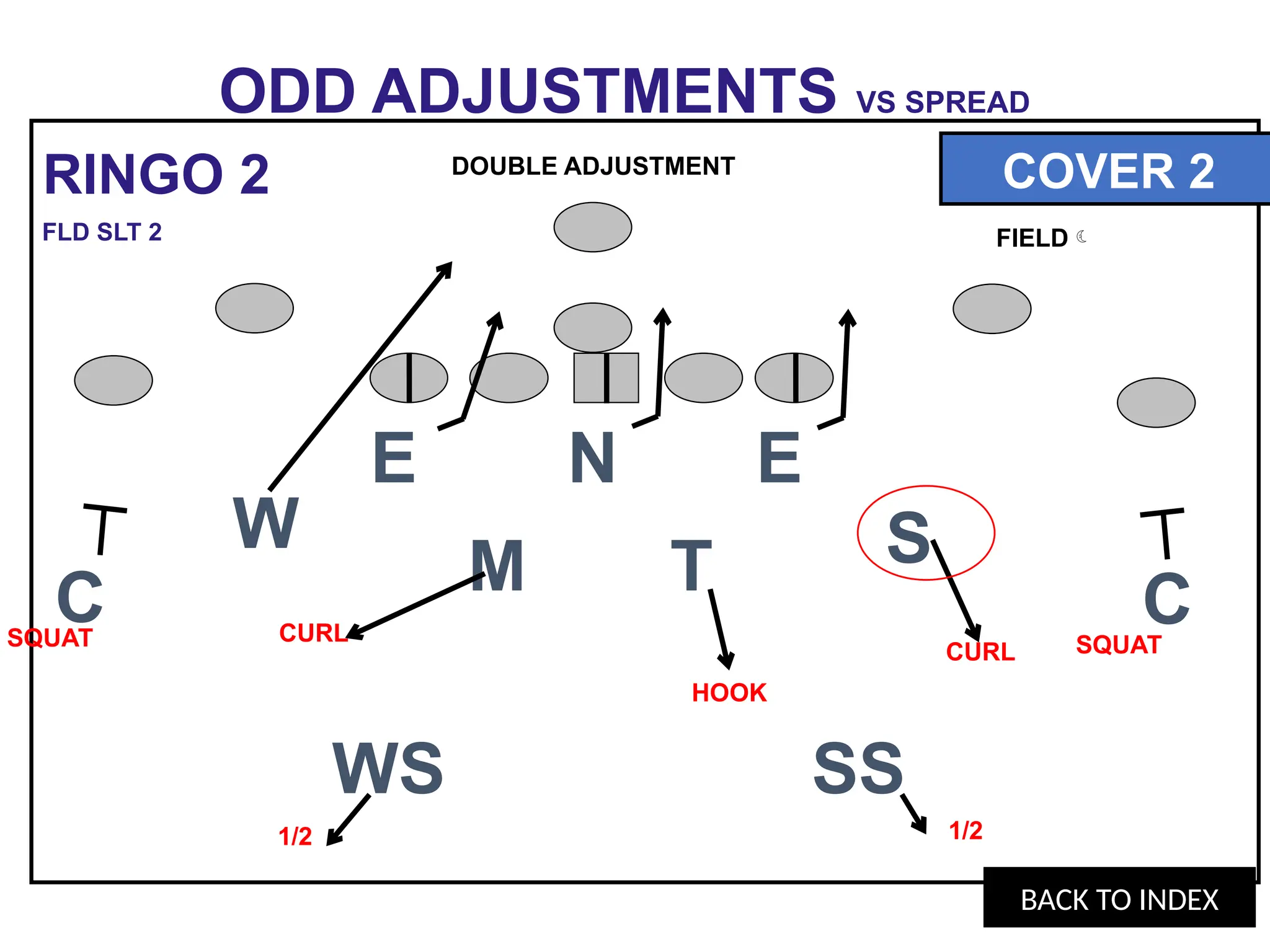 3-4 Defensive Playbook - Fronts, Coverages, & Blitz's | PPTX