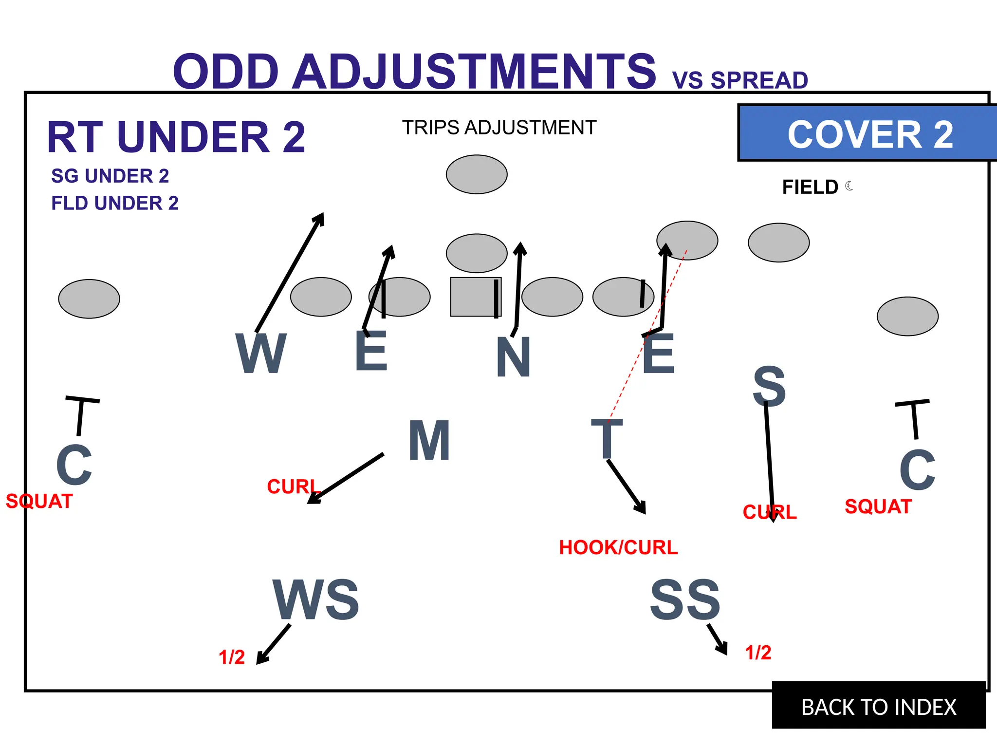 3-4 Defensive Playbook - Fronts, Coverages, & Blitz's | PPTX