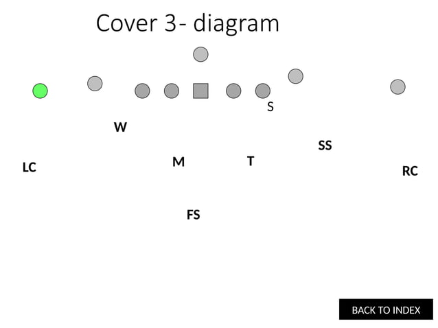 3-4 Defensive Playbook - Fronts, Coverages, & Blitz's | PPTX