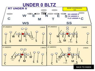 3-4 Defensive Playbook - Fronts, Coverages, & Blitz's | PPTX