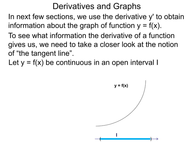 3.4 derivative and graphs | PPTX