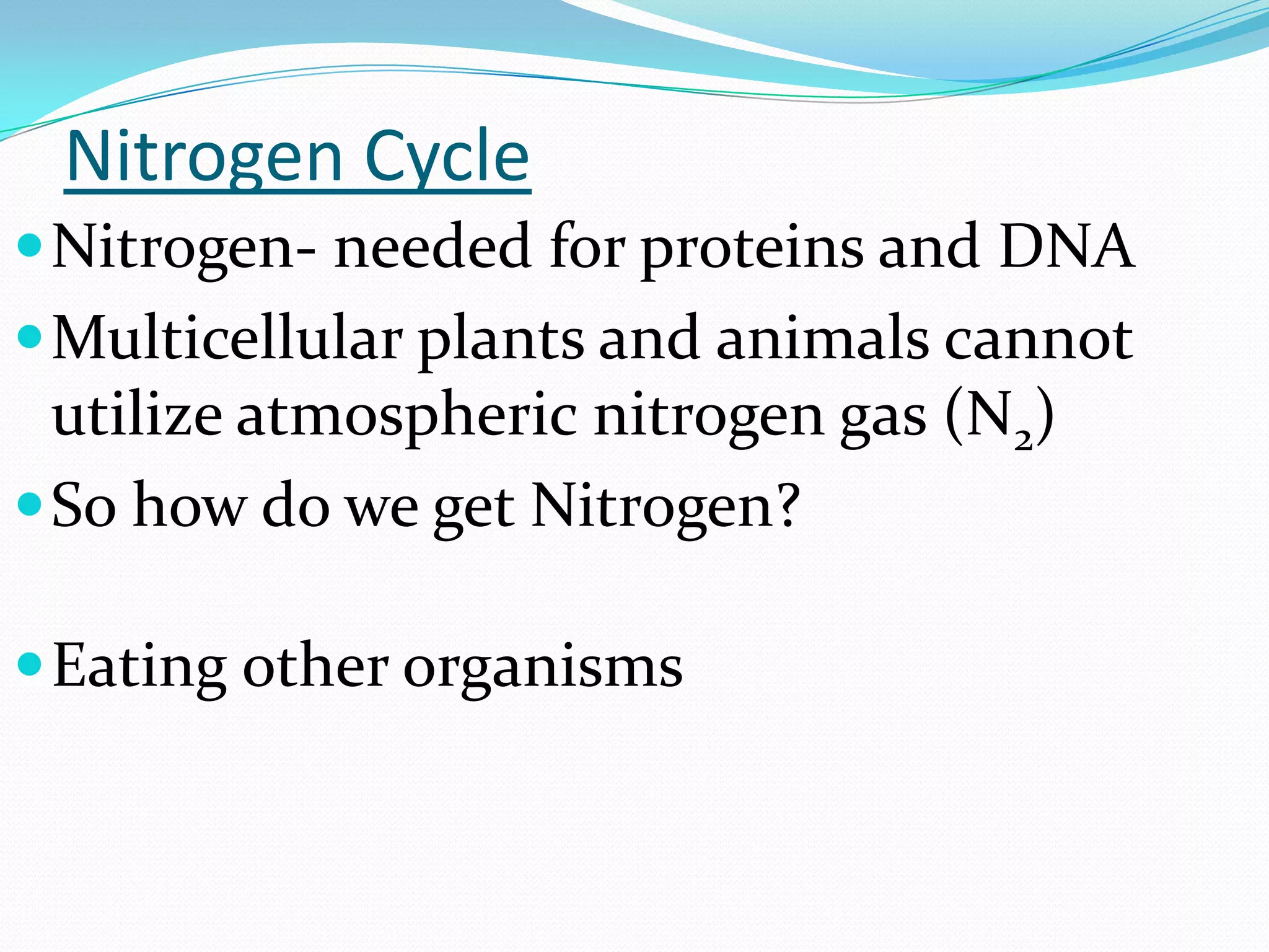 3 4 ecosystem cycles | PPTX