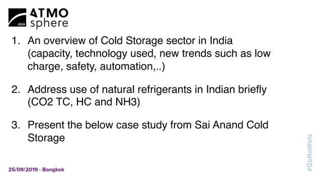 Overview of India’s cold storage sector & recent case study with NH3 | PDF