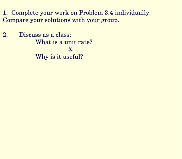 Comparing And Scaling Problem 3 4 Intro Bt Ppt