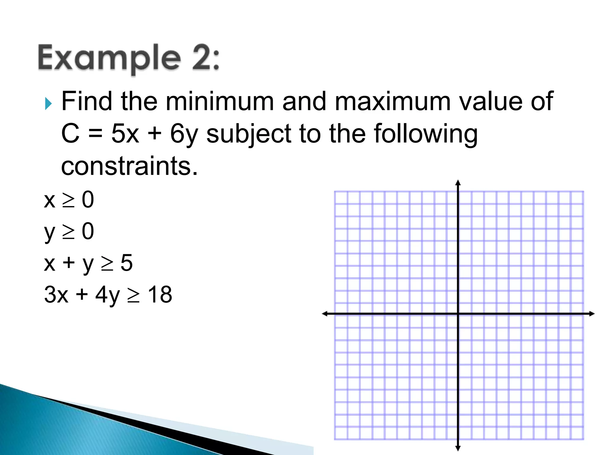 3.4 Linear Programming | PPTX