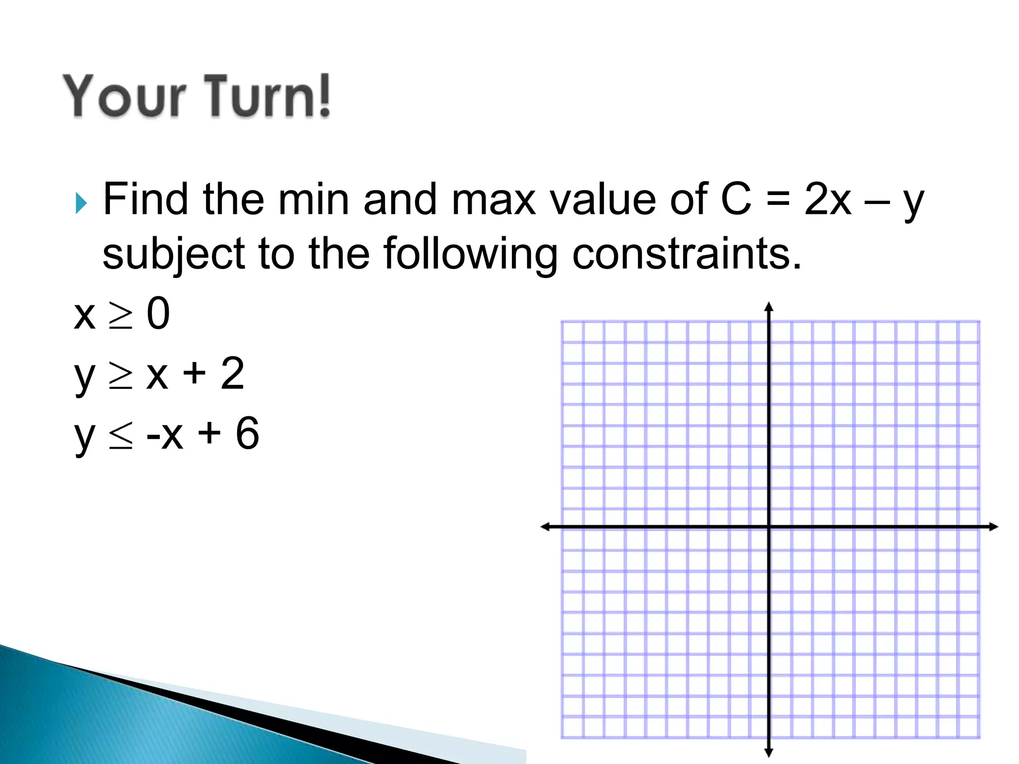 3.4 Linear Programming | PPTX