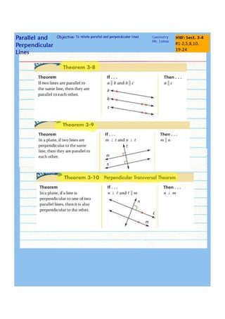3 4 parallel and perpendicular lines | PDF