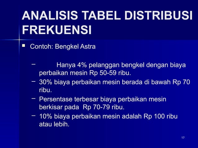 Penyajian Data statistik berupa tabel dan grafik | PPTX