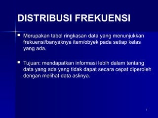 Penyajian Data statistik berupa tabel dan grafik | PPTX