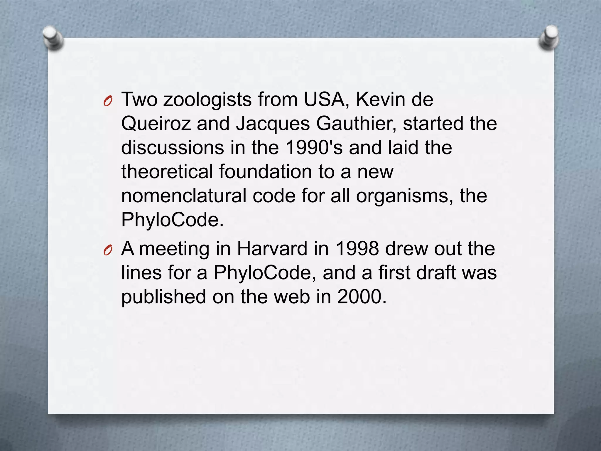 3.4 phylocode | PPTX