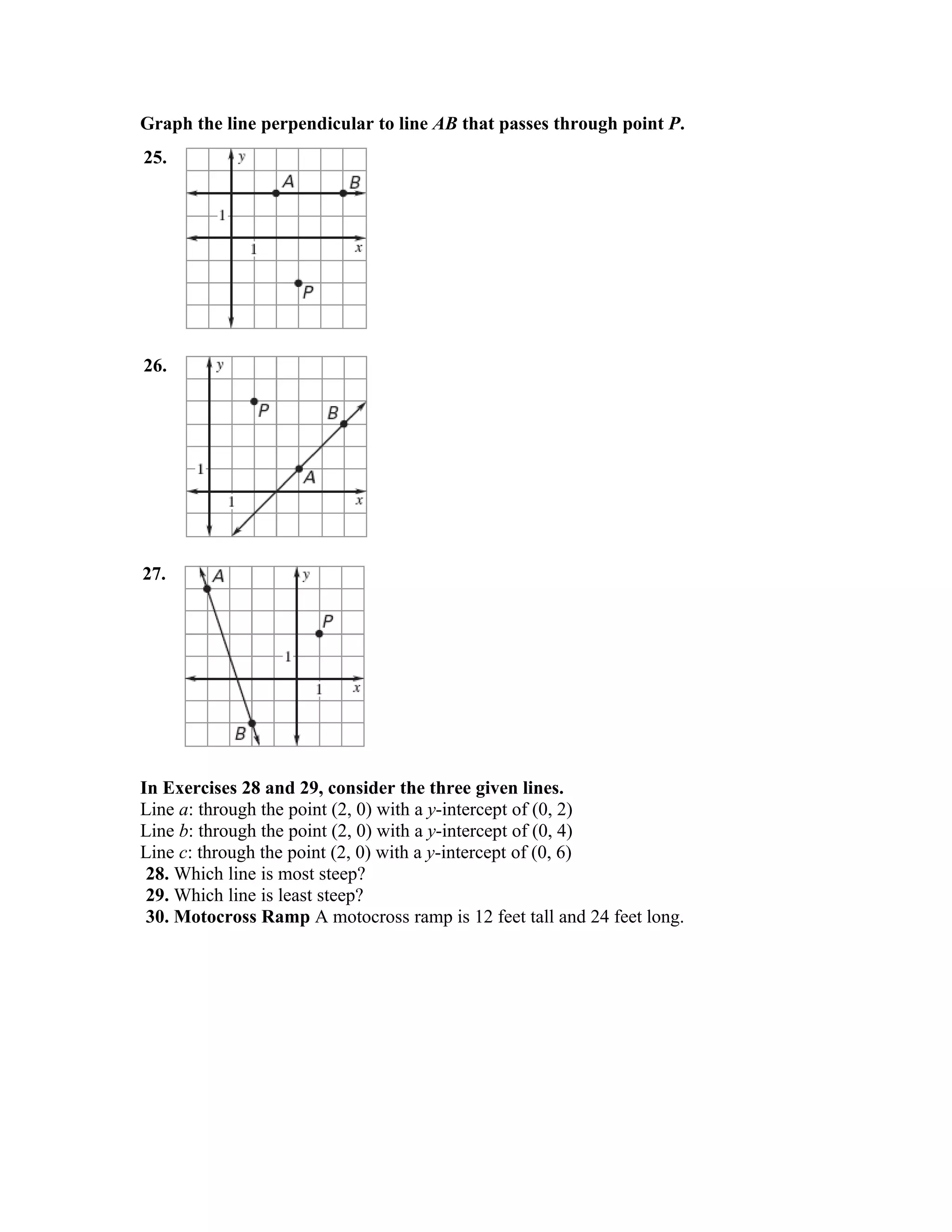 Find Slope, write, and graph line equations | DOC