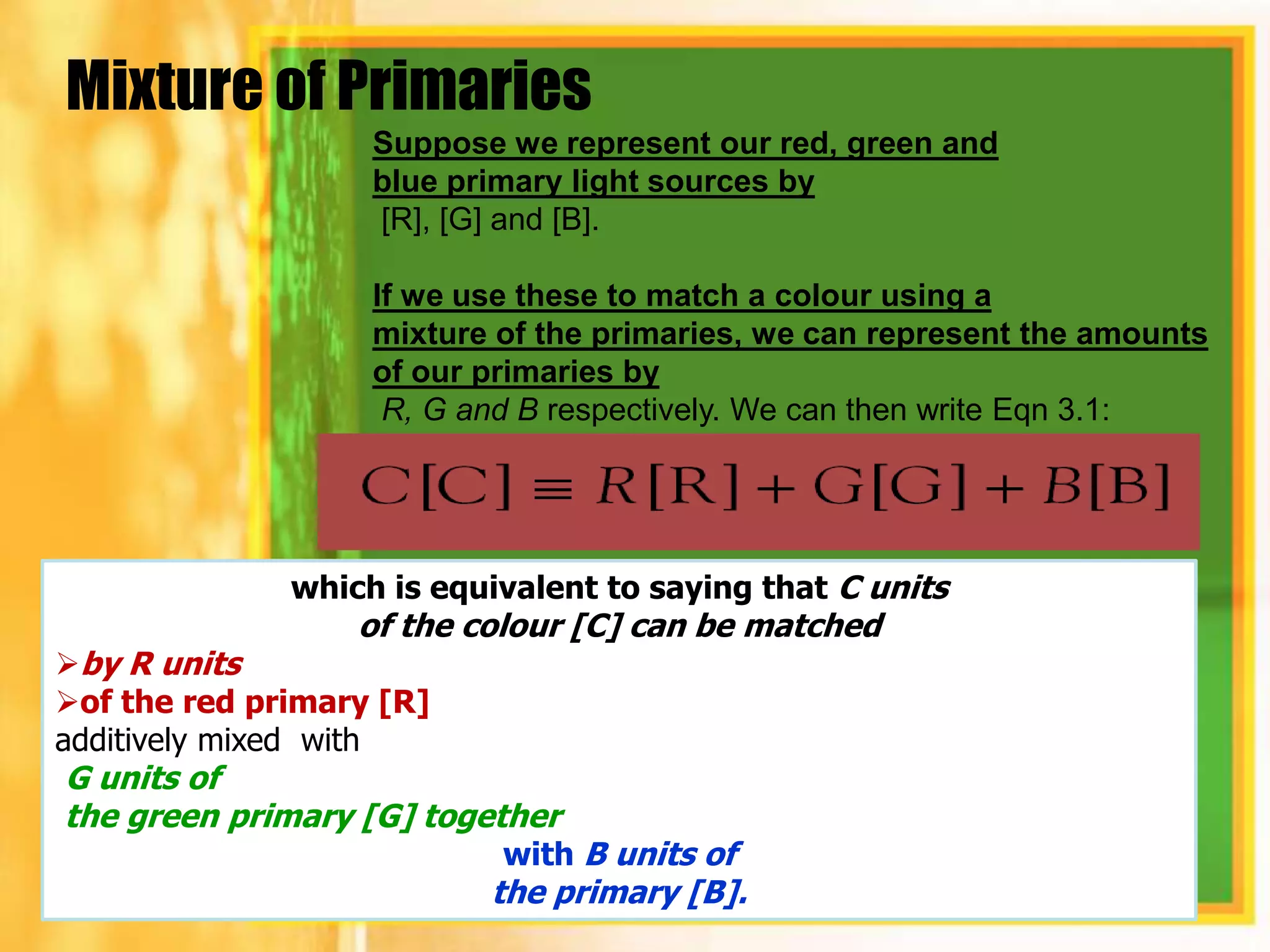 3.4 properties of additive mixture | PPTX