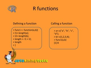 R Functions | PPTX