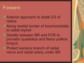 3- 4 SURGICAL APPROACHES TO THE UPPER LIMB.ppt