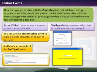3.5 the controls object | PPTX