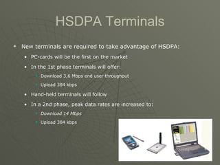3.5 g(hsdpa) | PPT | Computer Networking | Computing