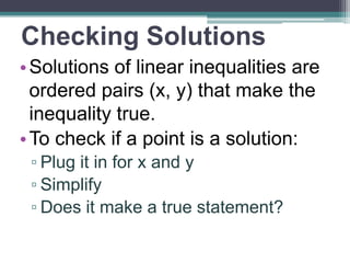 3 5 graphing linear inequalities in two variables | PPTX