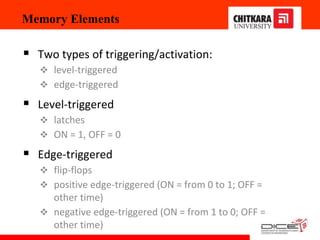 Introduction to flipflops basic of elctronics COA.pptx
