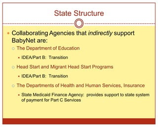 BabyNet, South Carolina’s Early Intervention System | PPTX | Special ...
