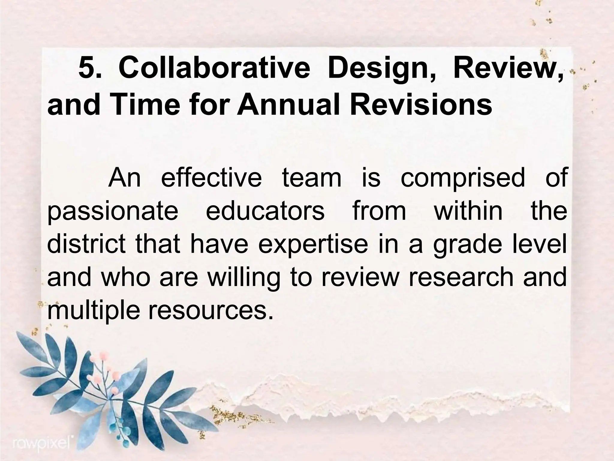 3-5 Key Elements for Successful Curriculum Design.pptx.pptx | Primary ...
