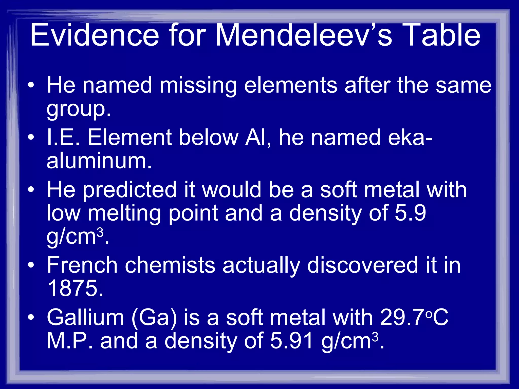 3-5 Organizing The Elements | PPT