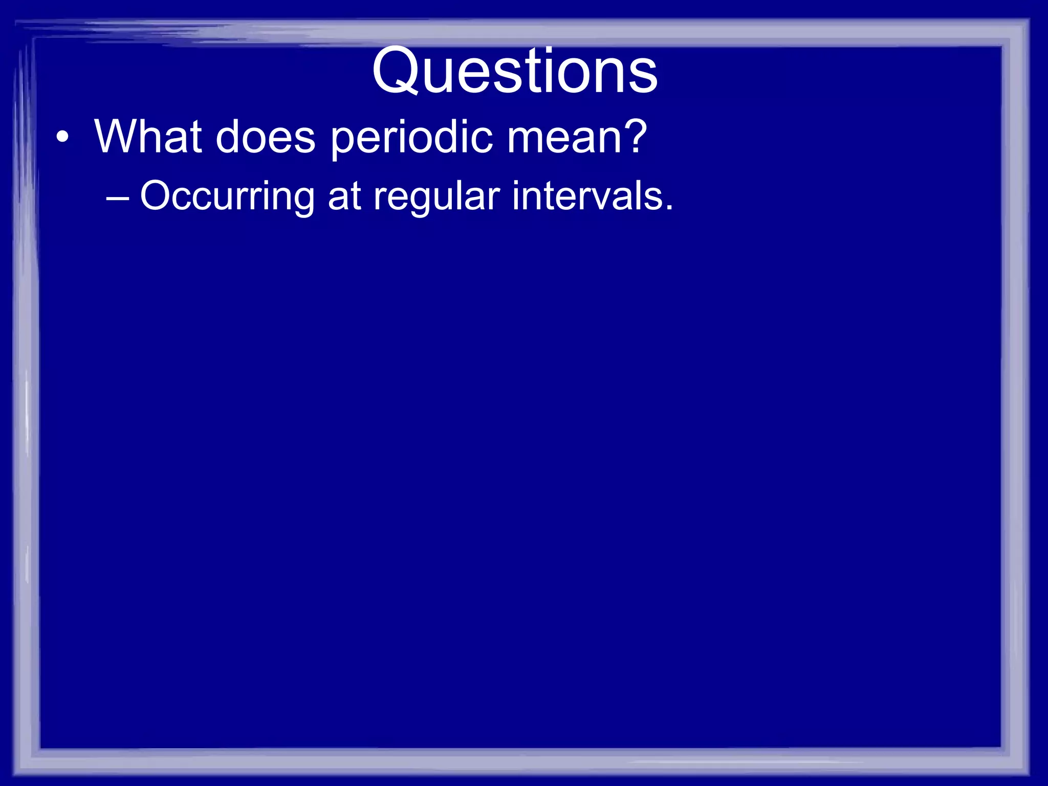 3-5 Organizing The Elements | PPT