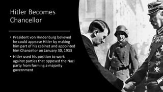 The Rise of the Nazi Party | PPTX