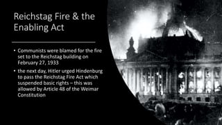 The Rise of the Nazi Party | PPTX