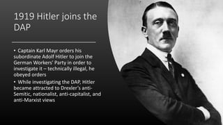 The Rise of the Nazi Party | PPTX